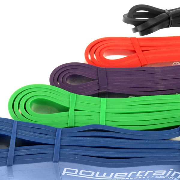 5 x Gym Exercise Power Resistance Bands