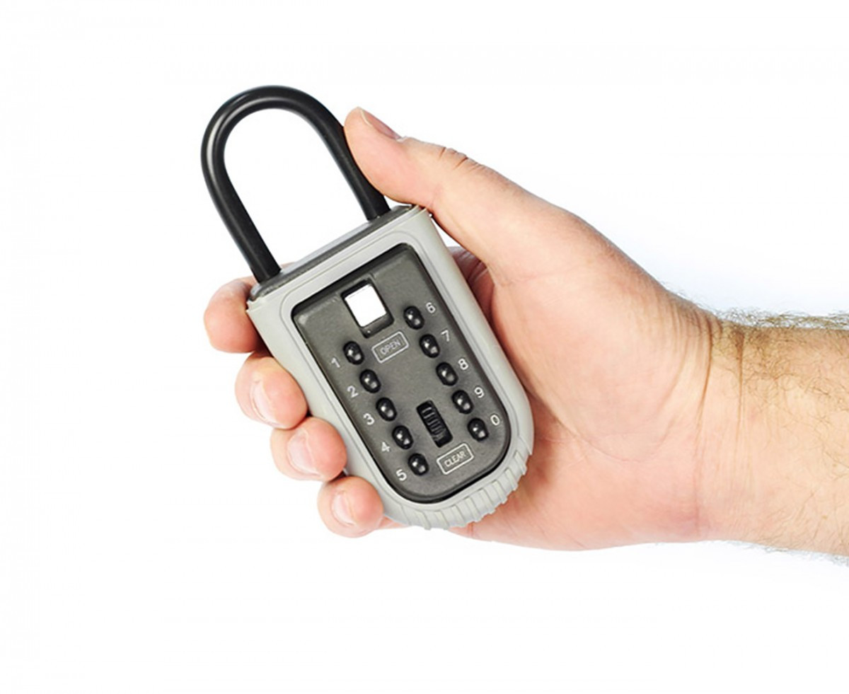 Portable Keysafe Padlock Digital Combination Security Safebox Lock
